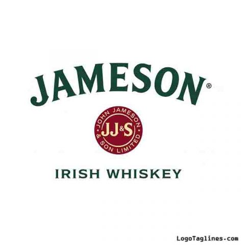 Jameson Irish Whiskey Logo and Tagline - Slogan - Founder