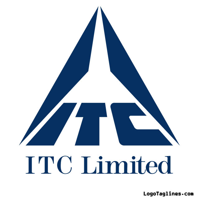 ITC Limited Logo and Tagline - Slogan - Predecessor - Market