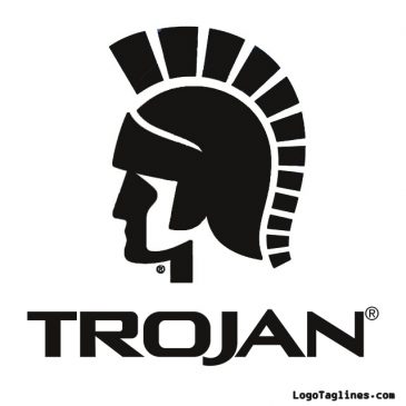 Trojan Logo and Tagline - Slogan - Owner - Market