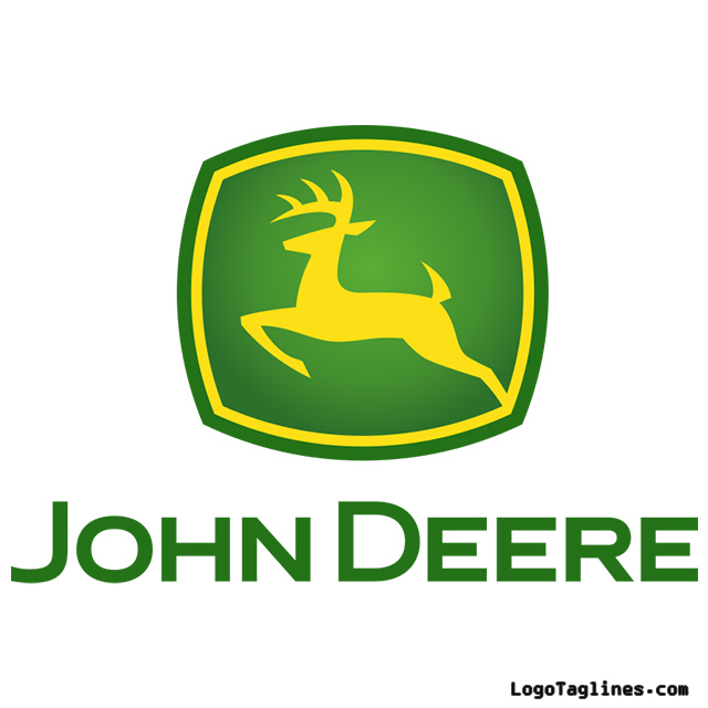 John Deere Logo and Tagline - Slogan - Founder