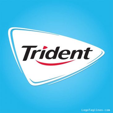 Trident (gum) Logo and Tagline - Slogan - Owner