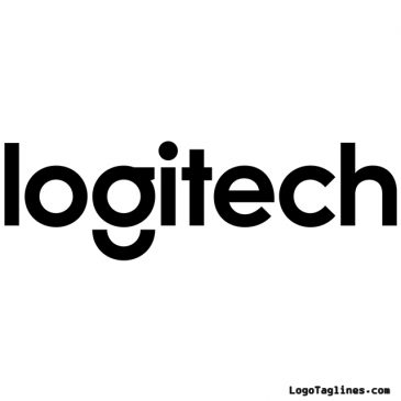 Logitech Logo and Tagline - Slogan - Founder