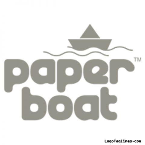 Paper Boat Logo and Tagline - Slogan - Owner
