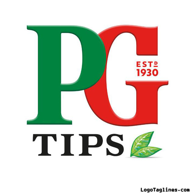 PG Tips Logo and Tagline - Slogan - Owner