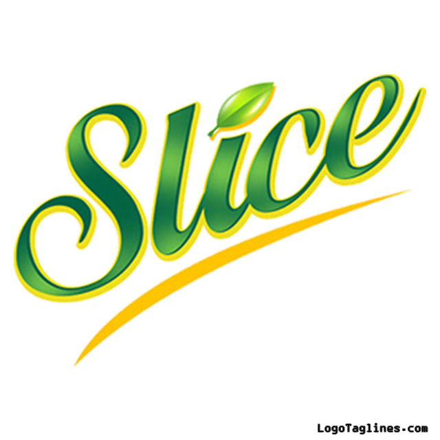 Slice (drink) Logo and Tagline - Slogan - Owner