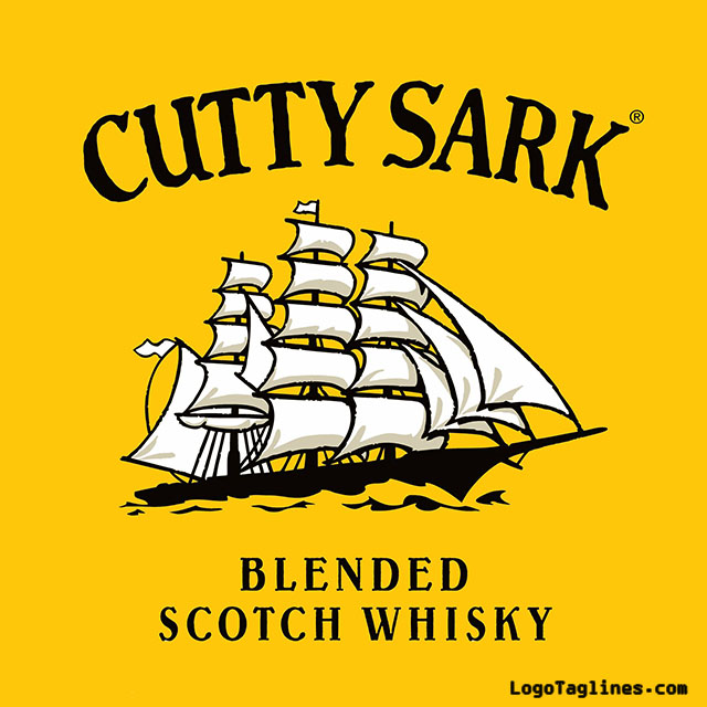 Cutty Sark (whisky) Logo and Tagline - Slogan - Owner