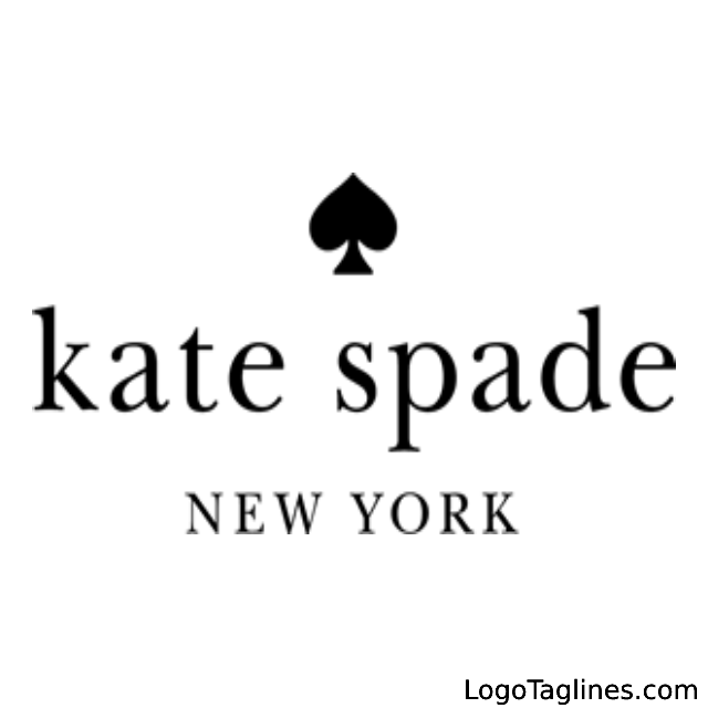 Kate Spade New York Slogan - Kate Spade New York Tagline -Logo