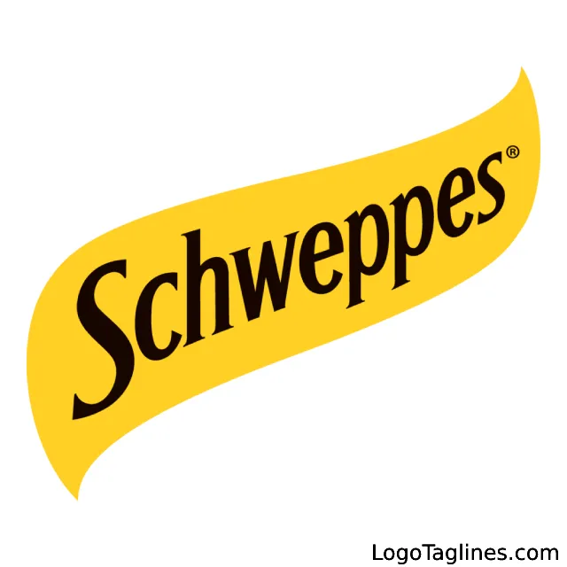 Schweppes Logo and Tagline - Slogan